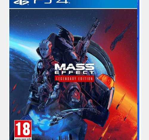 Игра Mass Effect Legendary Edition (PS4) б/у, Русс