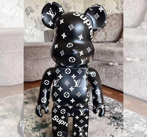 Bearbrick Supreme Louis Vuitton 1000% 70см