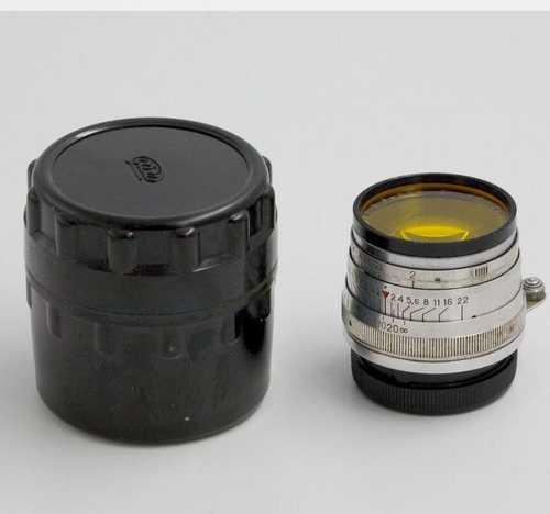 Отличный Carl Zeiss Jena Sonnar T 2/50мм. М39 Liec