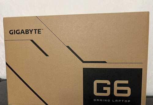 Ноутбук игровой gigabyte G6 черный (kf-g3kz853sd)