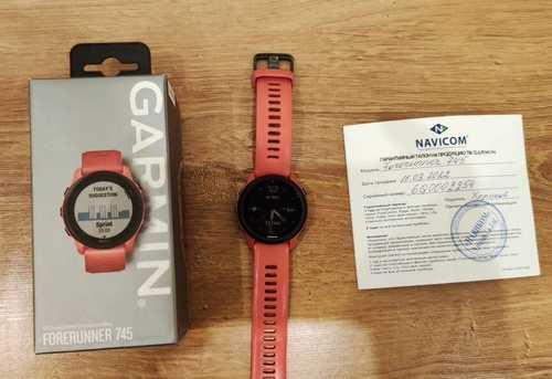 Часы Garmin forerunner 745