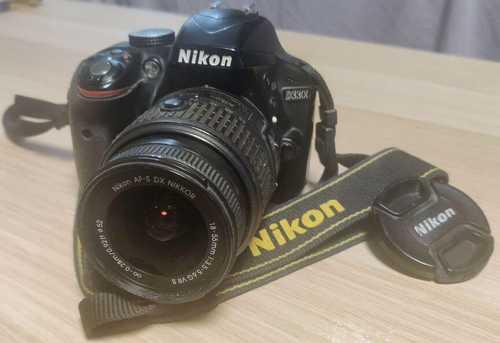 Nikon d3300 kit 18-55 AF-P Nikkor