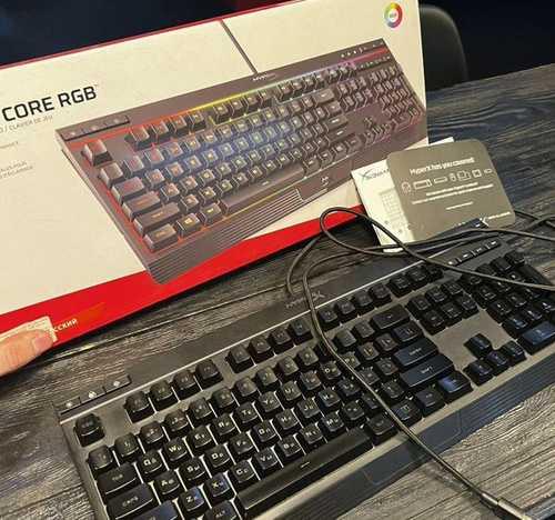 Клавиатура Hyperx Alloy Core RGB