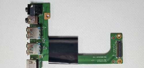Плата USB аудио hdmi ноутбука MSI CX610 MS-16GB