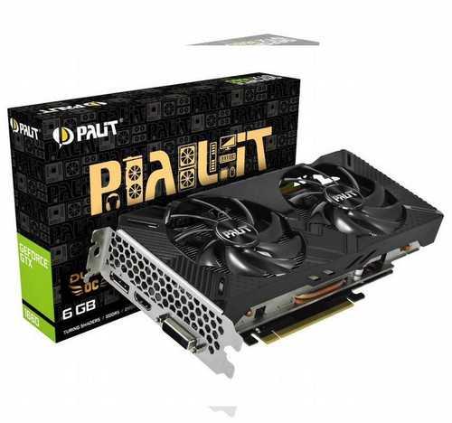 Видеокарта Palit GeForce GTX 1660 super GamingPro NE6166S018J9-1160A-1