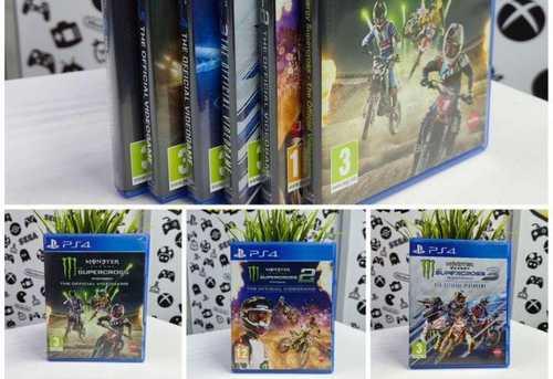 Monster Energy Supercross Collection PS4/PS5 Б/У