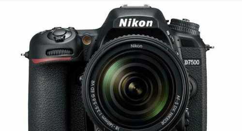 Nikon D7500 Kit 18-140 (Новый)