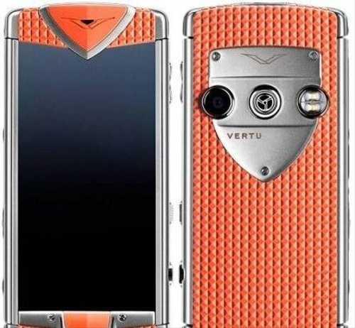 Vertu Constellation T Smile Coral Red