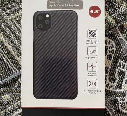 Чехол на iPhone 11 pro max pitaka magcase