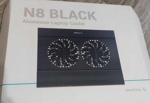 Подставка для ноутбука deepcool N8 черный