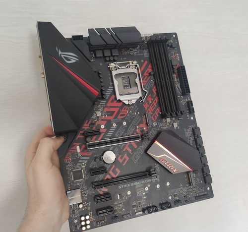 Материнская плата asus ROG strix B360-H gaming