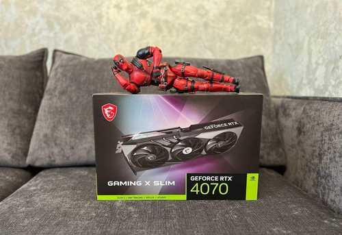 RTX 4070 MSI Gaming Slim X