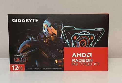 Видеокарта новая Gigabyte RX7700XT gaming OC 12GB