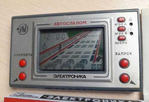 Игра Электроника Автослалом 1992г. СССР