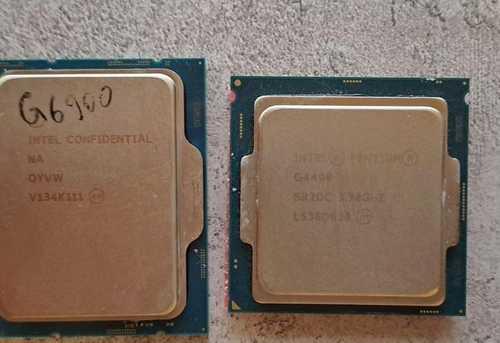 Процессоры Intel Celeron G6900, Pentium G4400