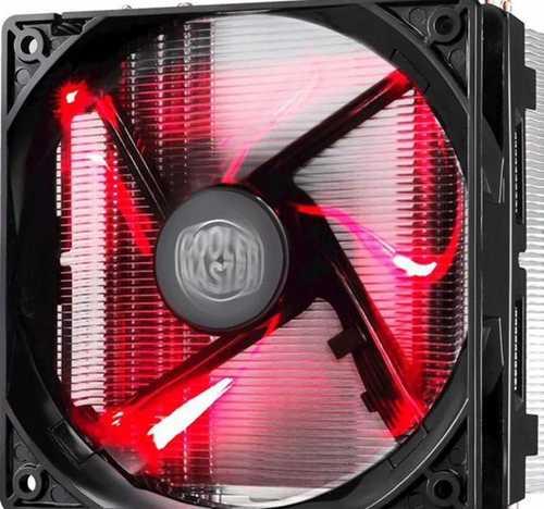 Cooler Master Hyper 212 LED Soc-AM4/1151/1200/2066 черный 4-pin 9-31dB Al Cu 130W 634gr Ret (RR-212L