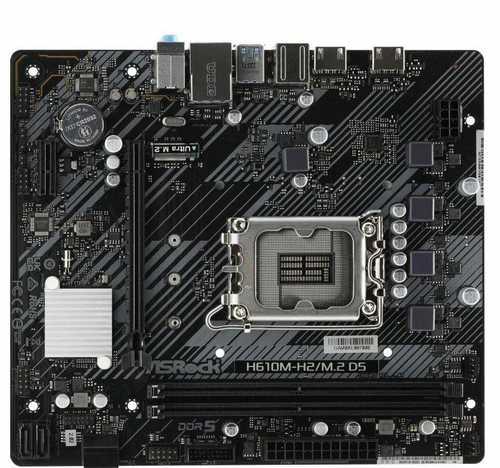 Материнская плата ASRock H610M-H2/M.2 D5, LGA 1700