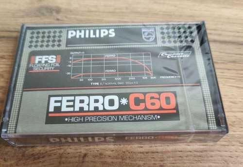 Аудиокассета philips ferro c60