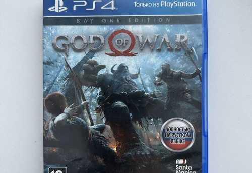 Игровой диск GOD OF WAR. PS4
