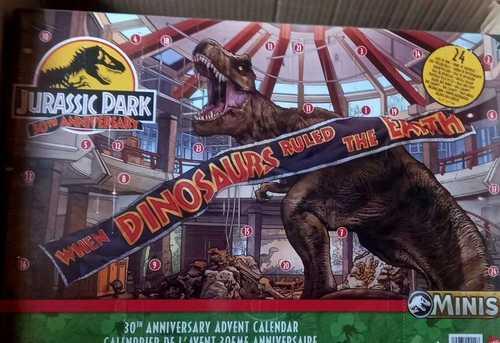 Адвент календарь Jurassic world Mattel на 2024 г