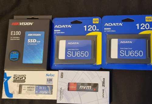 Ssd диски SATA, m2, m2 SATA