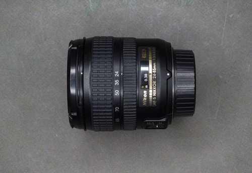 Nikon AF-S Nikkor 24-85mm f/3.5-4.5 G IF ED обмен