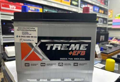 Аккумулятор Xtreme +EFB 75Ач обр