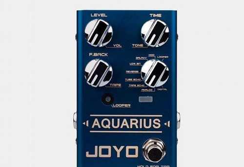 R-07-aquariusdelay/looper Педаль эффектов, Joyo