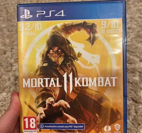 Mortal kombat 11 ps4 диск