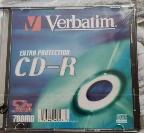 Болванка CD-R Verbatim 700Mb 52x