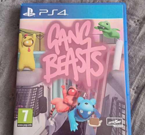 Gang beasts ps4 ps5 диск