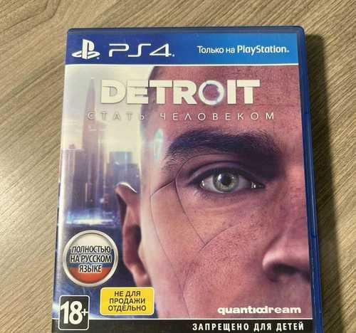 Detroit become human ps4 диск