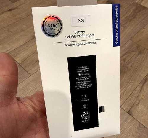 Аккумулятор (АКБ) для iPhone XS Li 3100 mAh