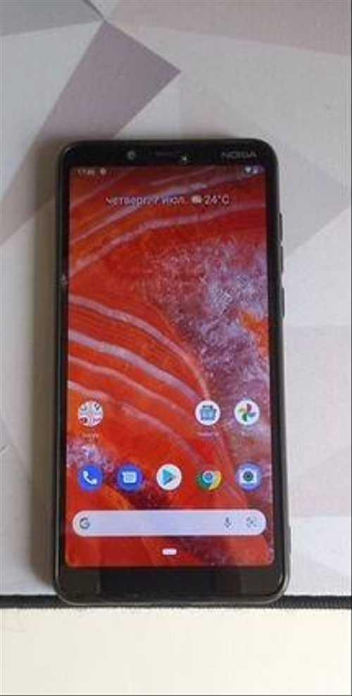 Смартфон Nokia 3.1 Plus, 6", 4G, 3/32Гб, NFC