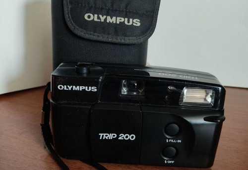 Плёночный фотоаппарат olympus trip200