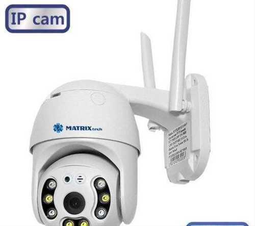 Поворотная Wi-Fi видеокамера matrix MT-PT2.0IP20