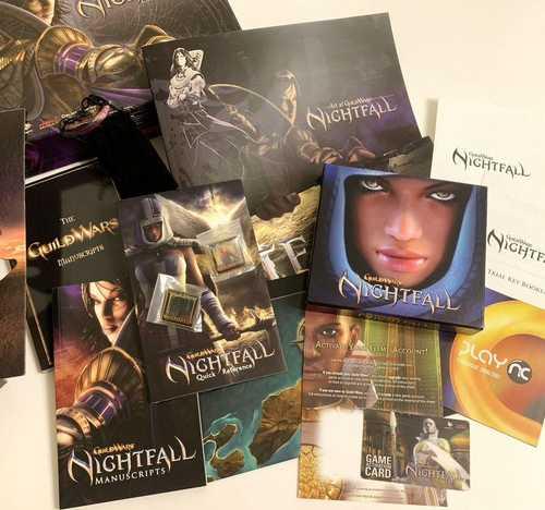 Guild Wars Nightfall Collector's лицензия бигбокс