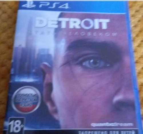 Detroit become human ps4 диск