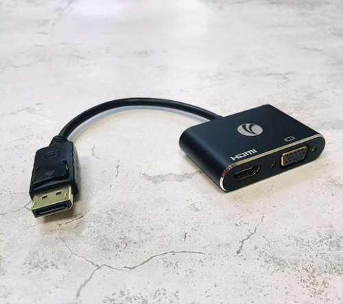 Переходник DisplayPort-hdmi-VGA. G640M