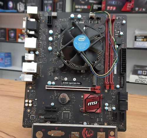 B250m gaming pro   i5 7400  кулер