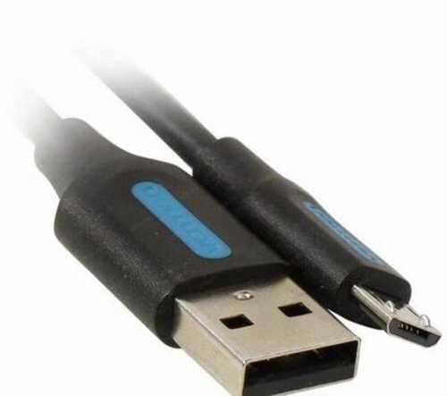 Кабель USB2.0 тип А(m) -microB(5P) 1.5м #364710