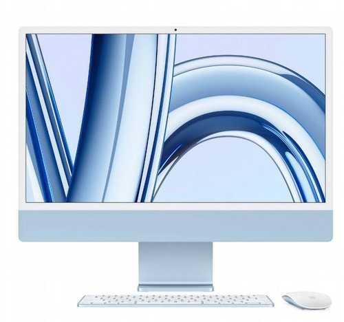 Apple iMac 24" with Retina 4.5K (Blue)