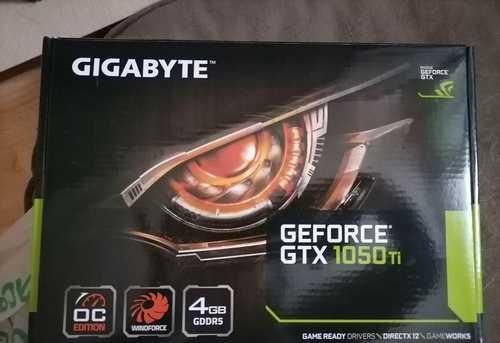 Geforce GTX 1050ti 4GB видеокарта игровая