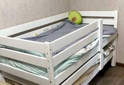 Детская кровать из березыс 2-мя местами