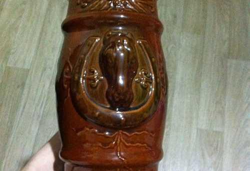 Восхитительная Винтажная ваза-кружка.Керамика СССР