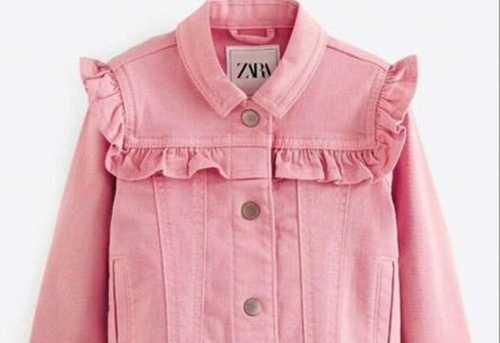 Джинсовая куртка Zara новая