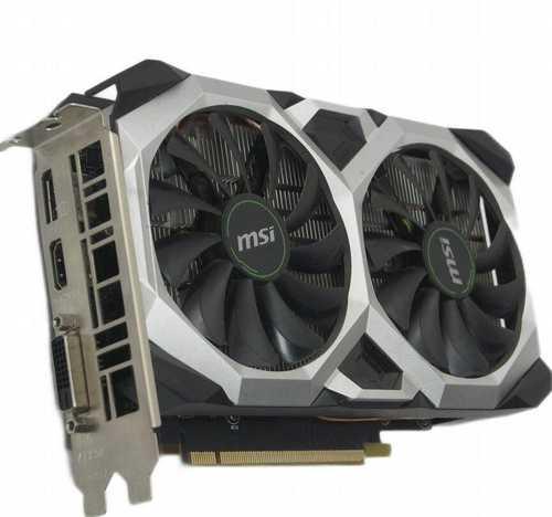 Видеокарта 6Gb GeForce 1660 GTX, MSI ventus XS 6G