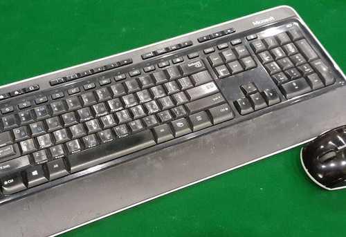 Клавиатура + мышь Microsoft бпспроводные
