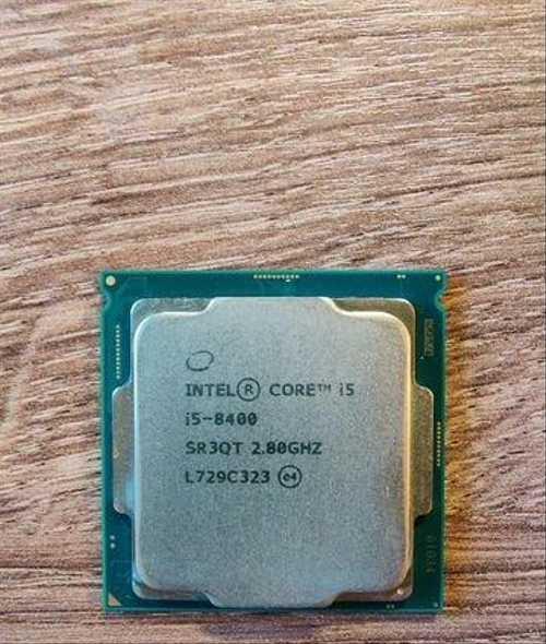 Intel core i5 8400 + мать Gigabyte Z370 HD3 +кулер