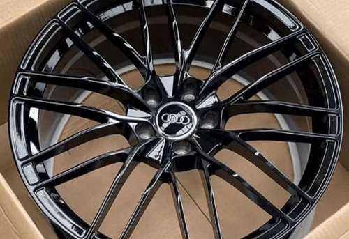 Диски колесные кованые Audi RS style черный R20